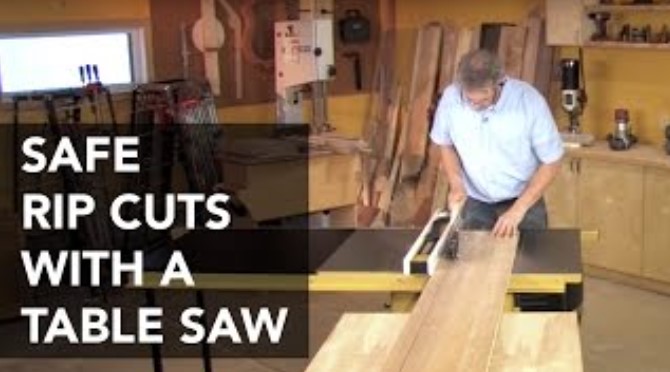 How to Rip a 2X4 With a Table Saw - Power Saws Guide